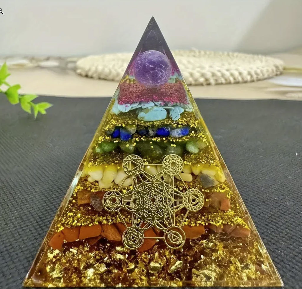 Crystal Chamber Orgone Pyramids - Assorted Variety – TACHYON LIVING ...