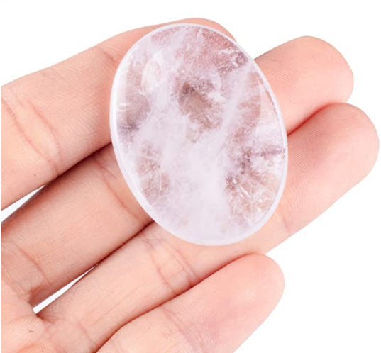 Clear Quartz Relaxation Stone with Tachyon Pair – TACHYON LIVING ZERO POINT